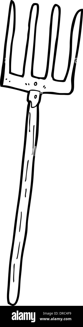 cartoon pitch fork Stock Vector Image & Art - Alamy