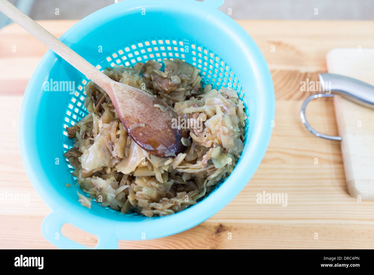In the Polish kitchen. Preparing a delicious special polish dish ...
