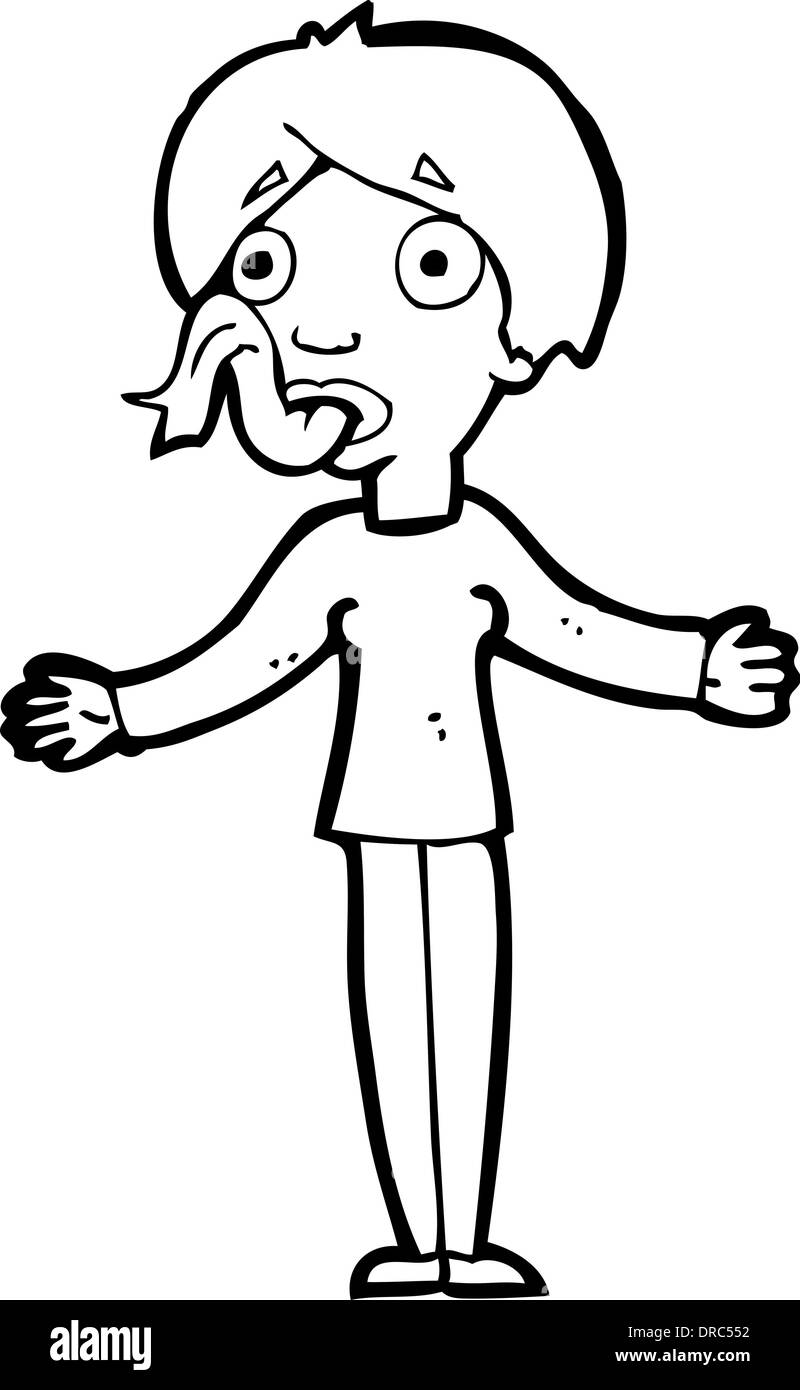 Telling lies vector vectors Black and White Stock Photos & Images - Alamy