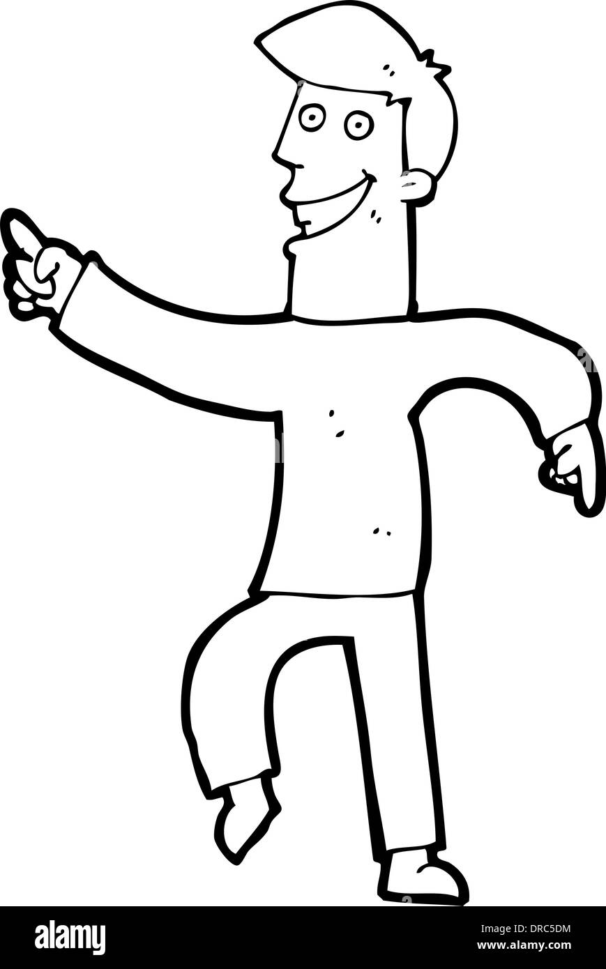 cartoon grinning man Stock Vector Image & Art - Alamy