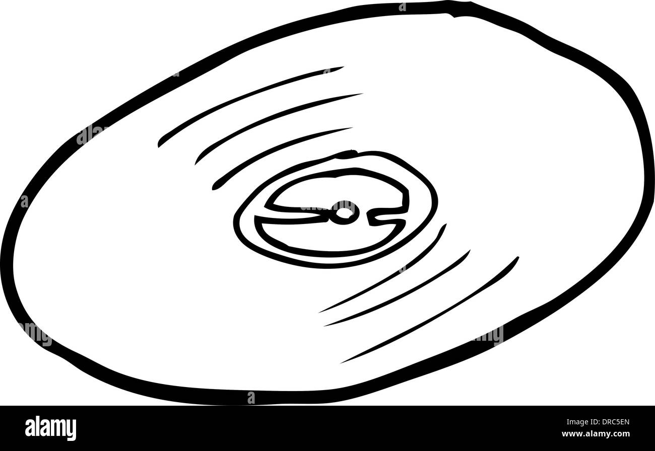 cartoon vinyl record Stock Vector Image & Art - Alamy