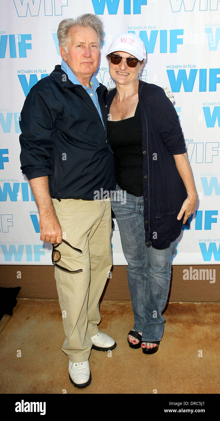 Martin Sheen, Pam Rodi at the 15th Annual Women In Film Celebrity Golf ...