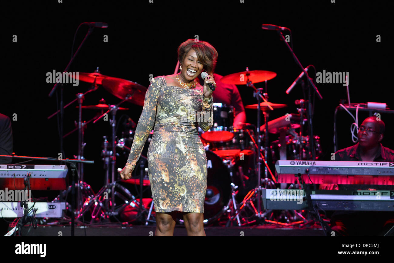 Yolanda Adams performing at Hard Rock Live! at the Seminole Hard Rock ...