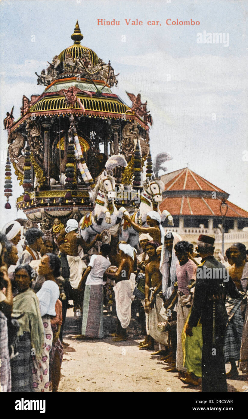 Hindu Juggernaut Car - Ceremony at Colombo Stock Photo - Alamy
