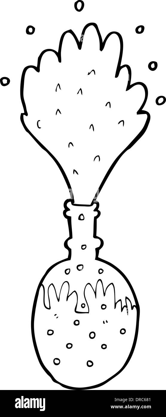 Cartoon science chemicals Black and White Stock Photos & Images - Alamy