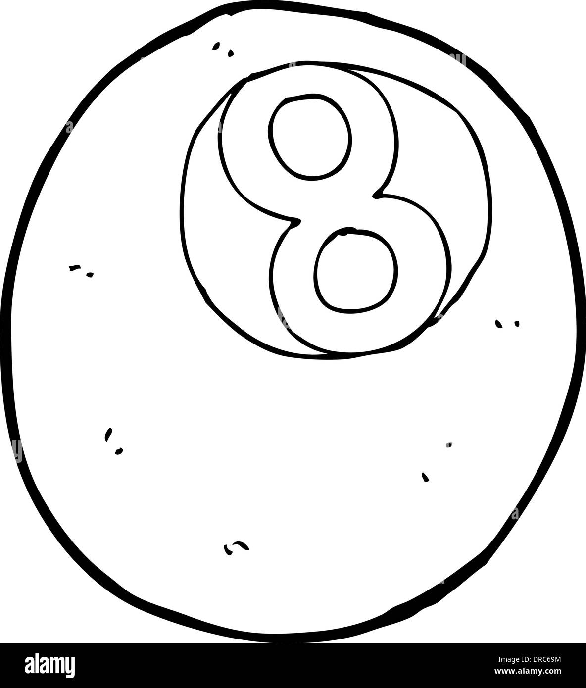 Cartoon Eight Ball High Resolution Stock Photography and Images - Alamy