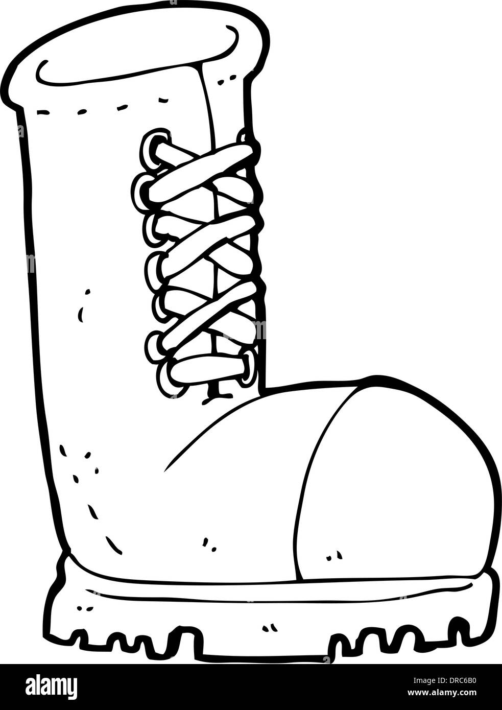cartoon old work boot Stock Vector Image & Art - Alamy