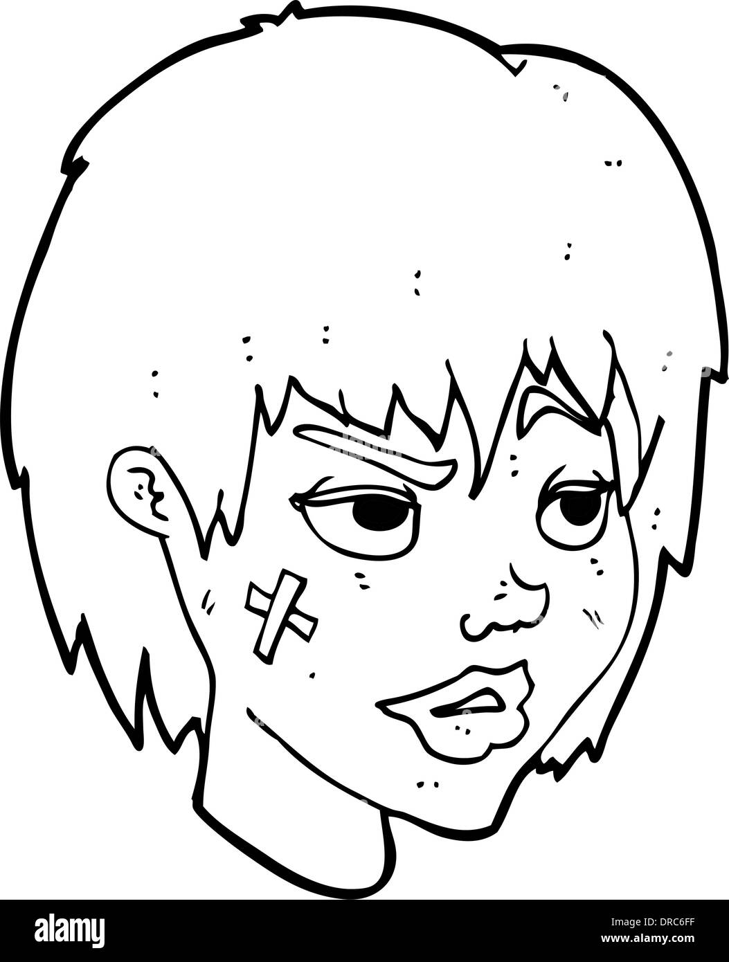 Cartoon plaster Black and White Stock Photos & Images - Alamy