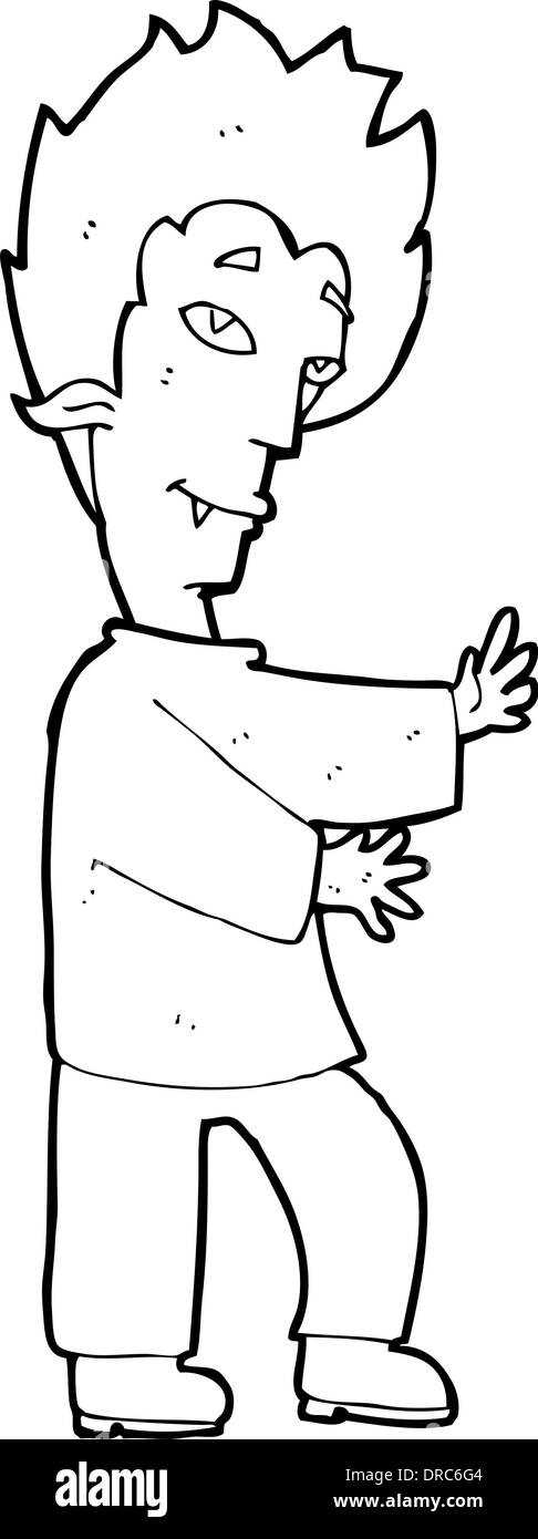 Vampire clip art Black and White Stock Photos & Images - Alamy