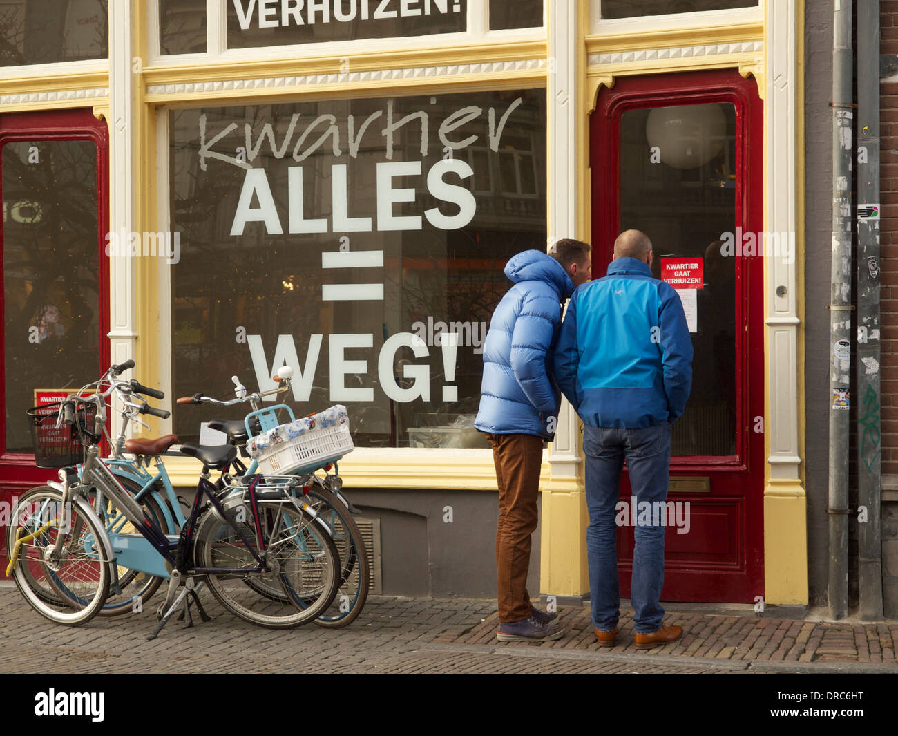 Gone away sign hi-res stock photography and images - Alamy