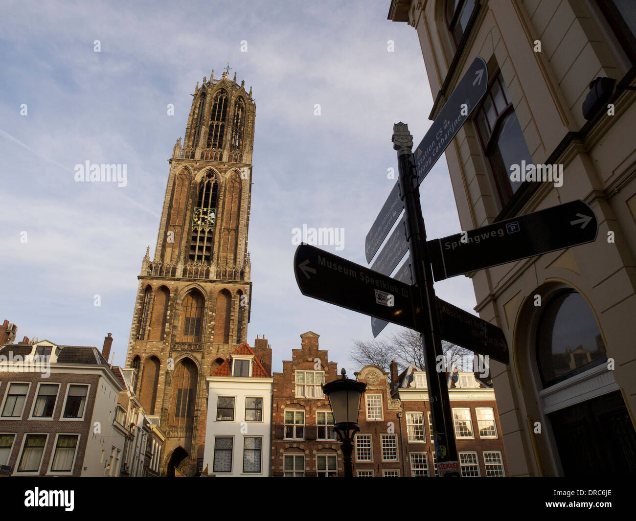 the Domtoren cathedral tower, the highest church tower in the ...