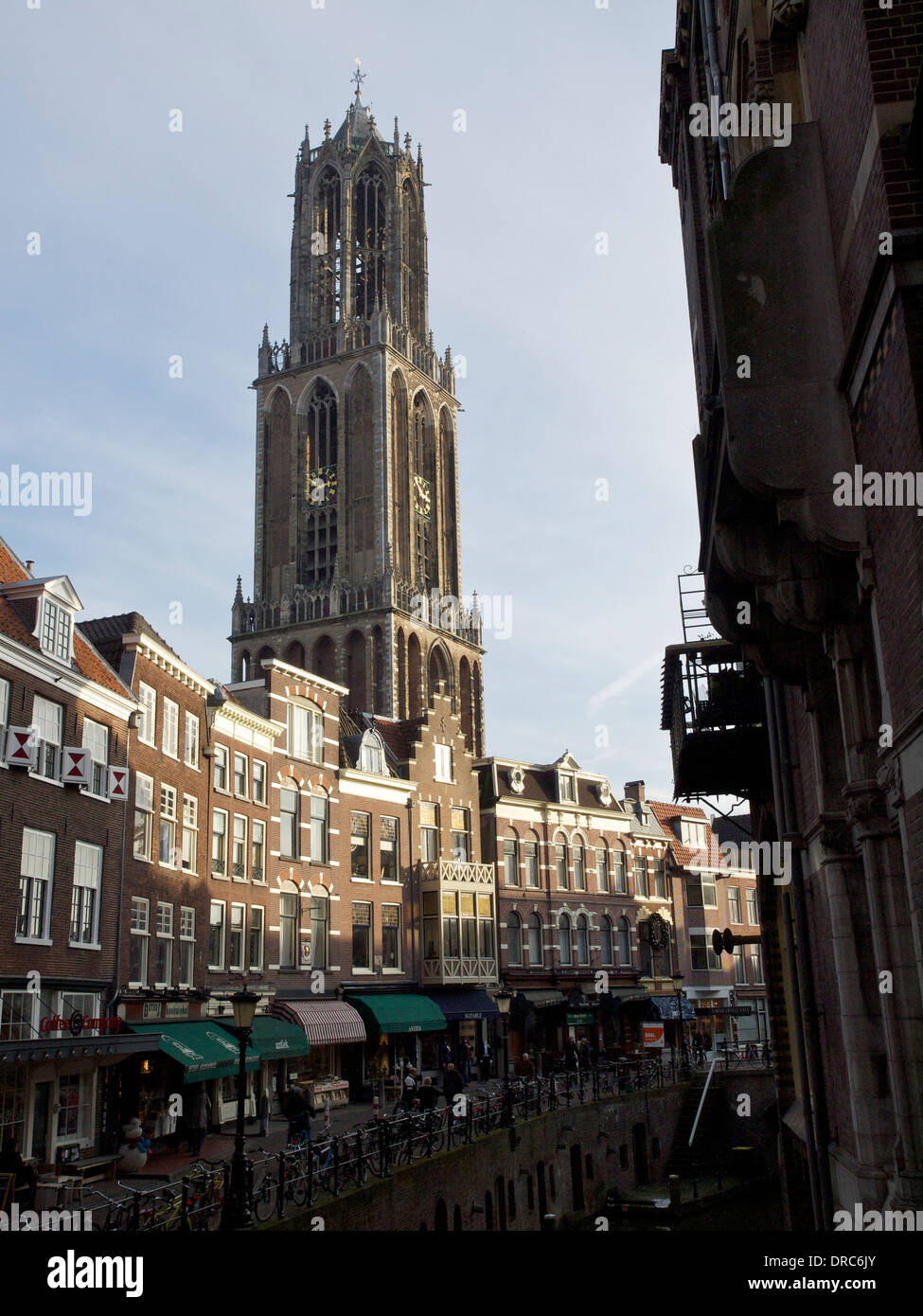 the Domtoren cathedral tower, the highest church tower in the ...
