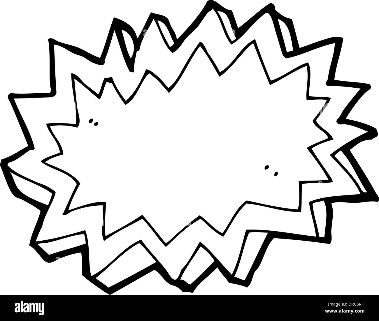 cartoon explosion symbol Stock Vector Image & Art - Alamy