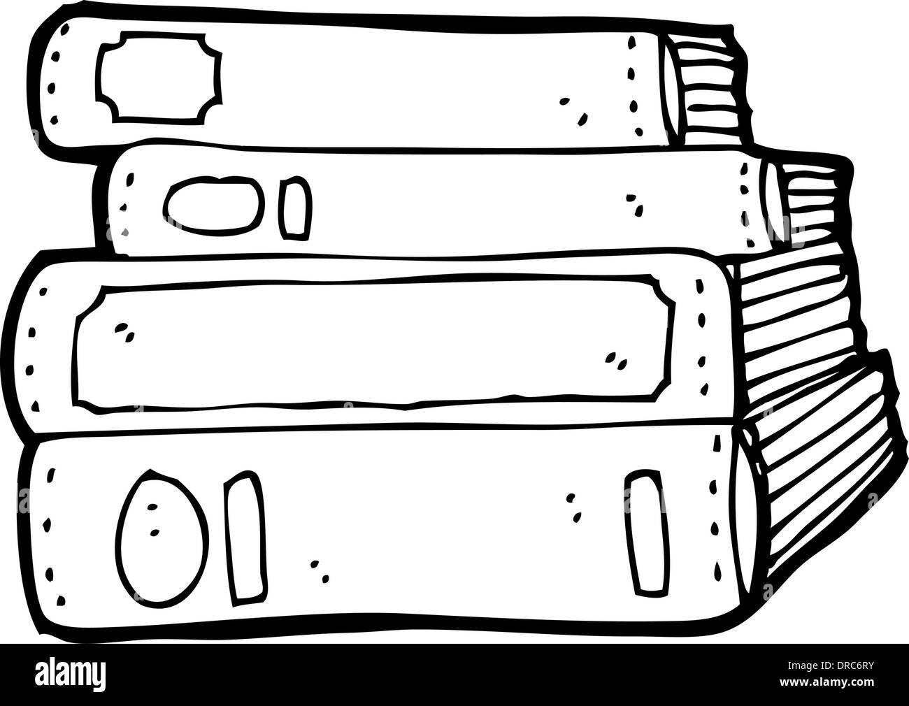 cartoon old books Stock Vector Image & Art - Alamy