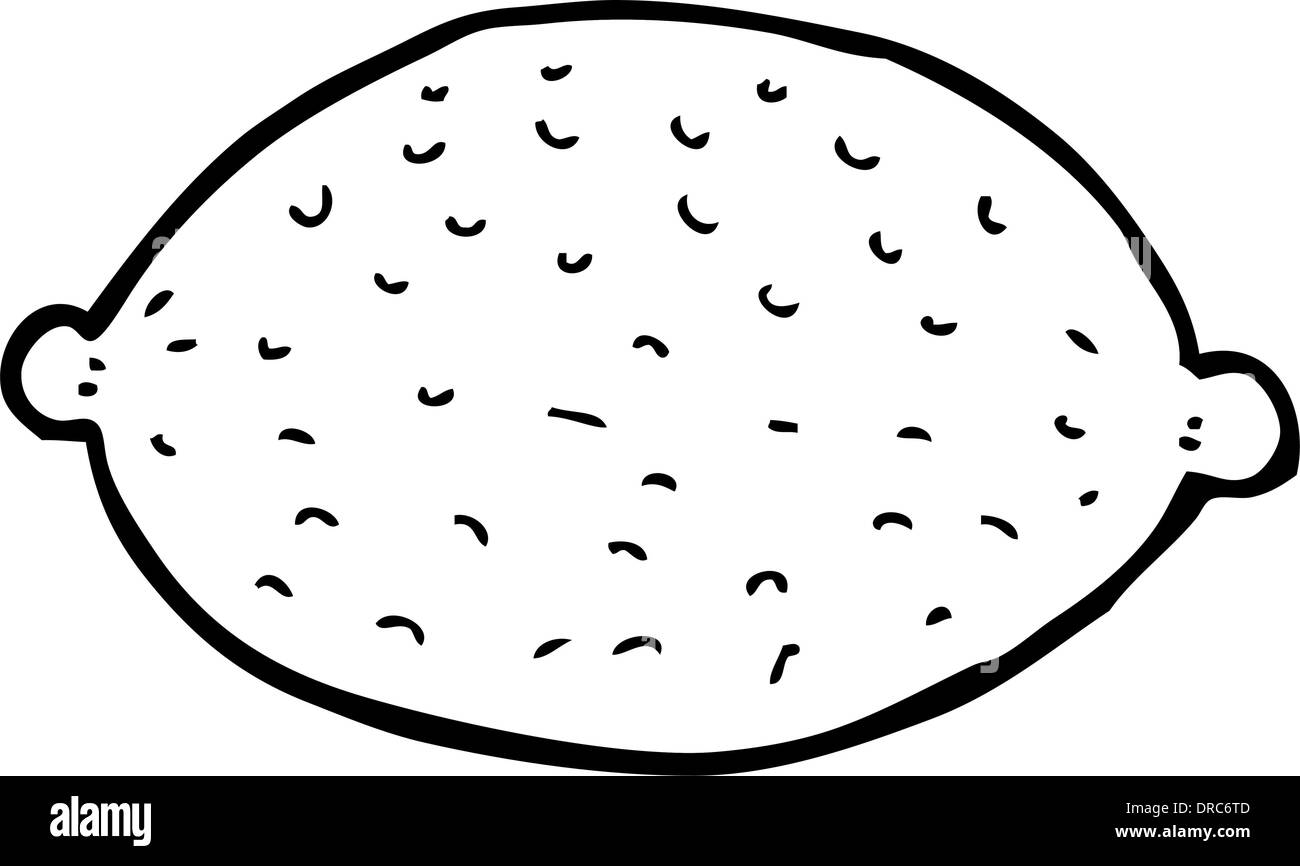 Cartoon lemon Black and White Stock Photos & Images - Alamy