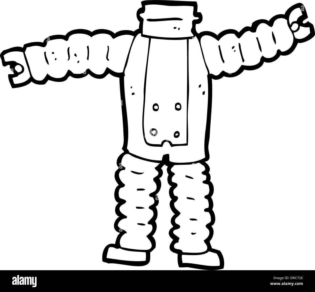 cartoon robot body (mix and match cartoons or add own photos Stock ...