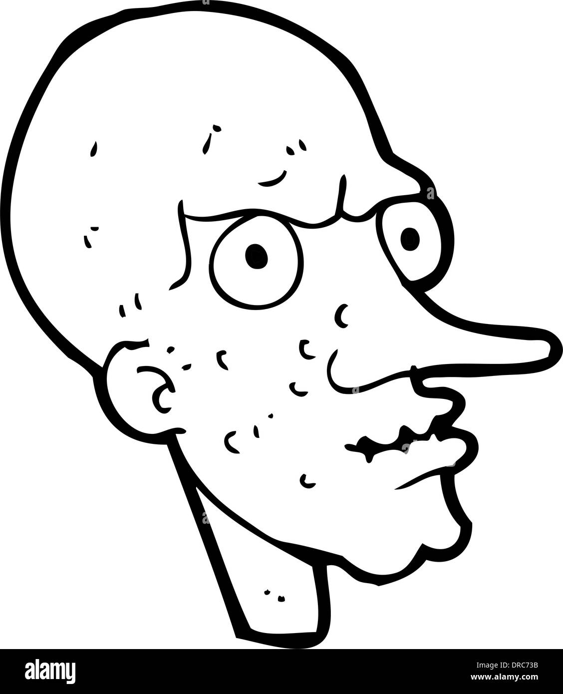 cartoon evil old man Stock Vector Image & Art - Alamy