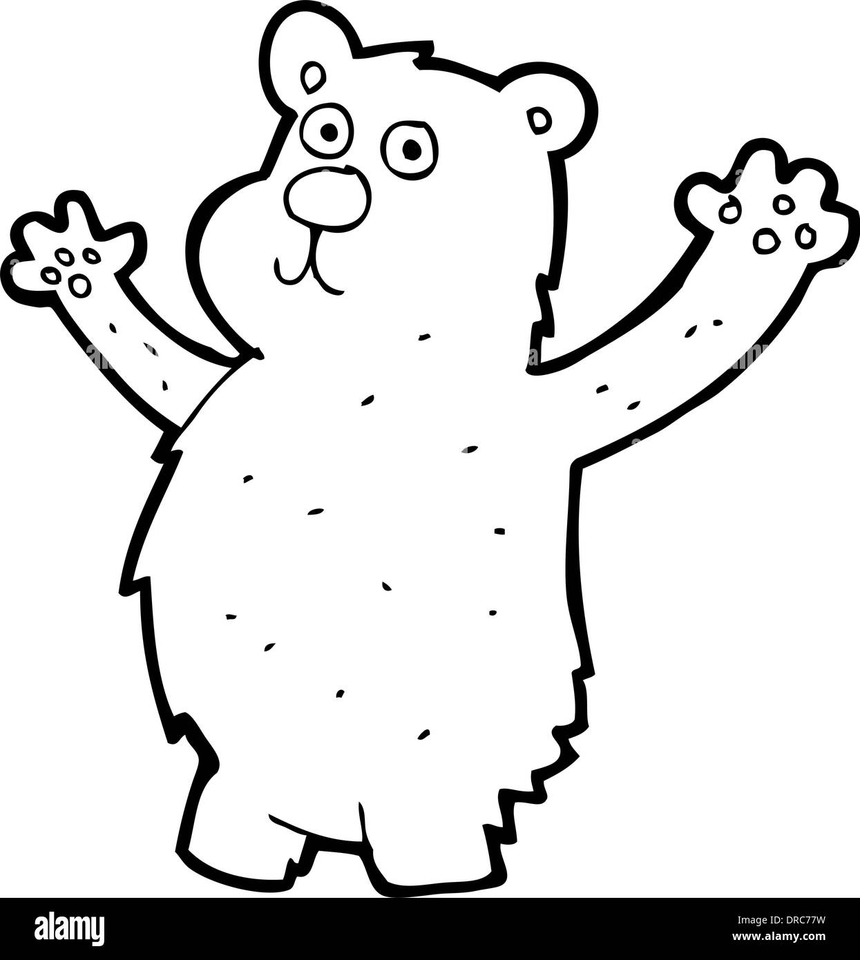 cartoon funny bear Stock Vector Image & Art - Alamy