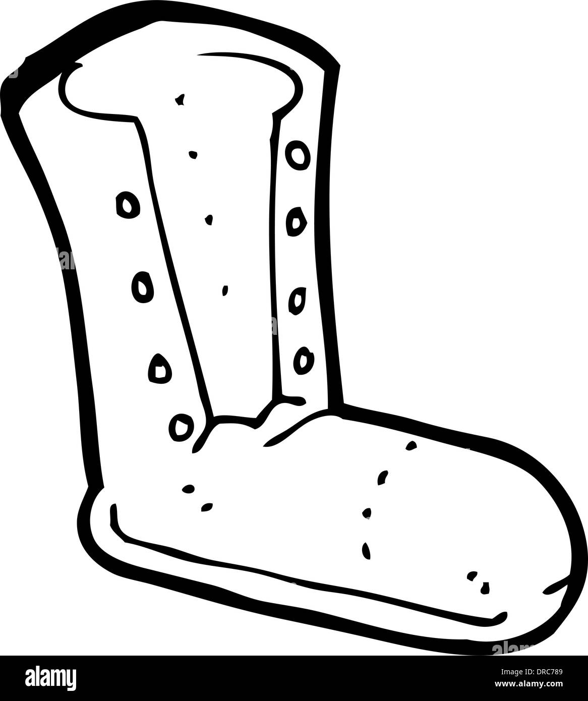 Cartoon old boot Black and White Stock Photos & Images - Alamy
