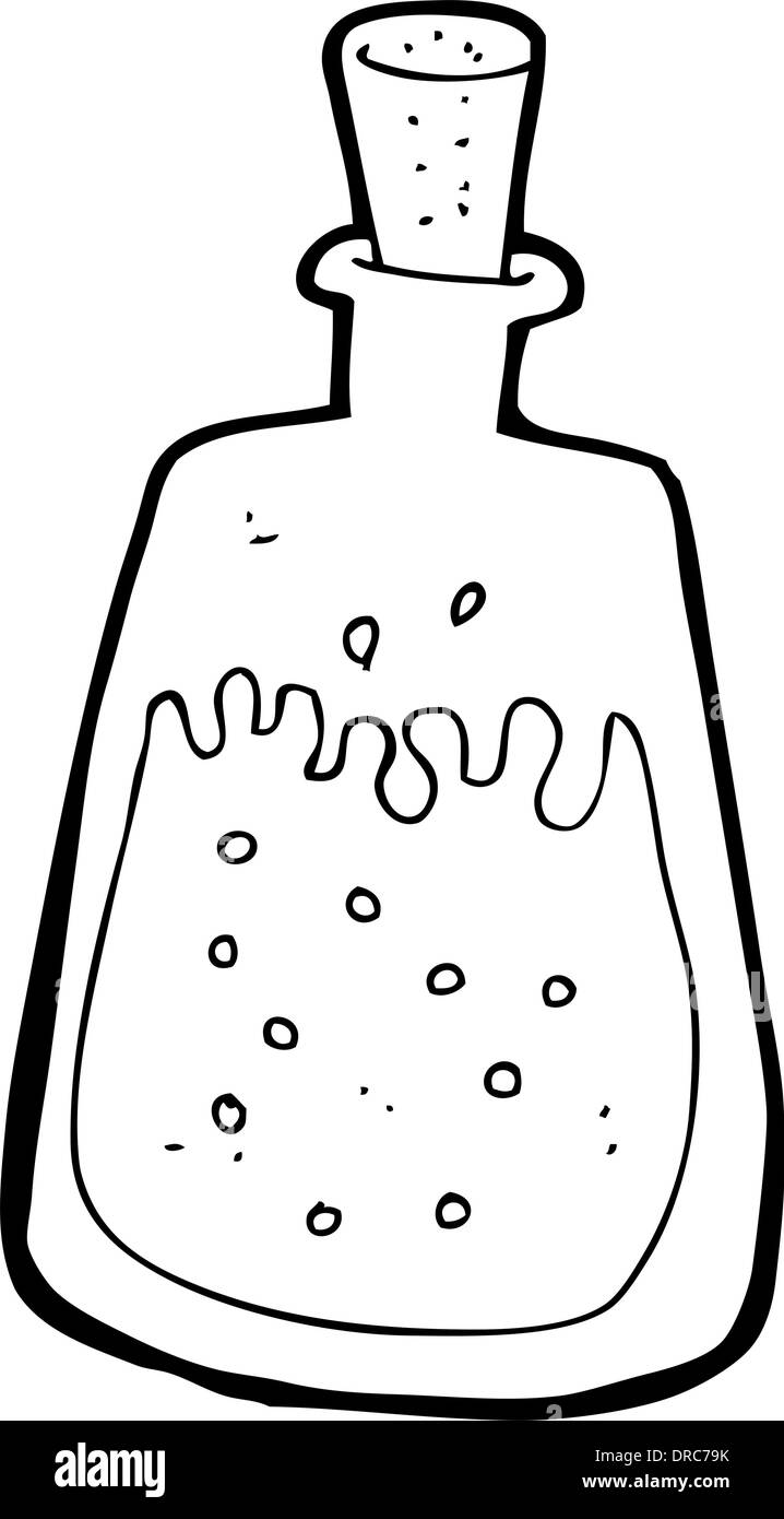 Cartoon old ink pot Black and White Stock Photos & Images - Alamy