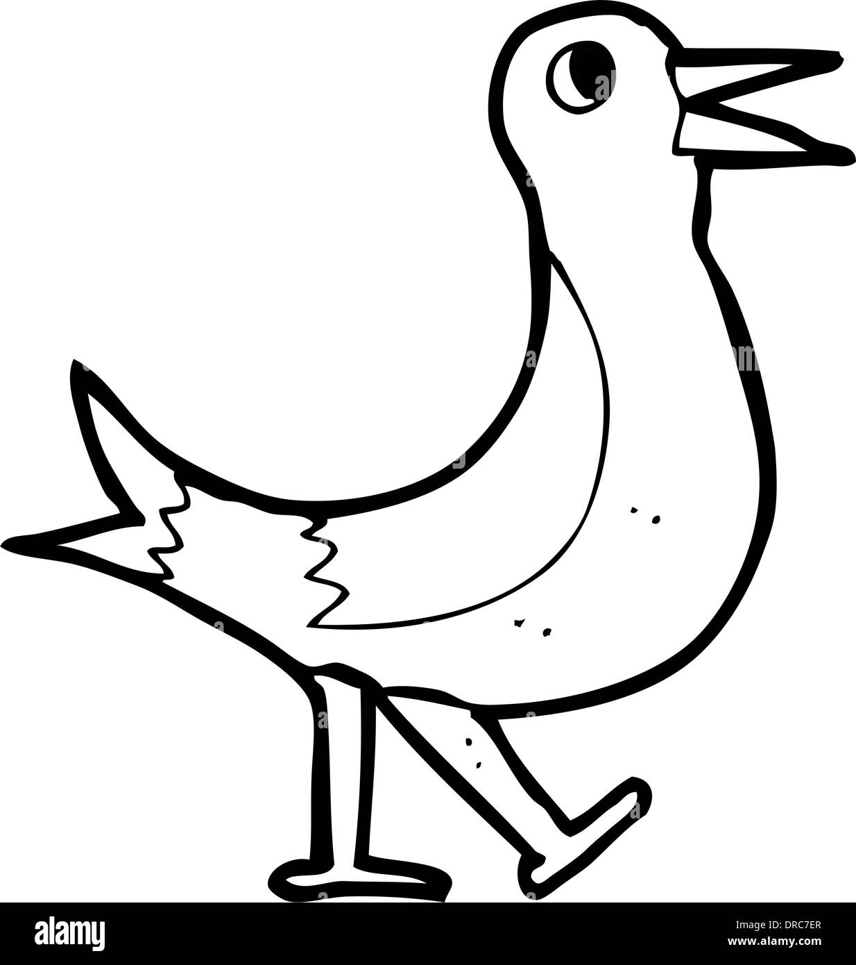 cartoon walking bird Stock Vector Image & Art - Alamy