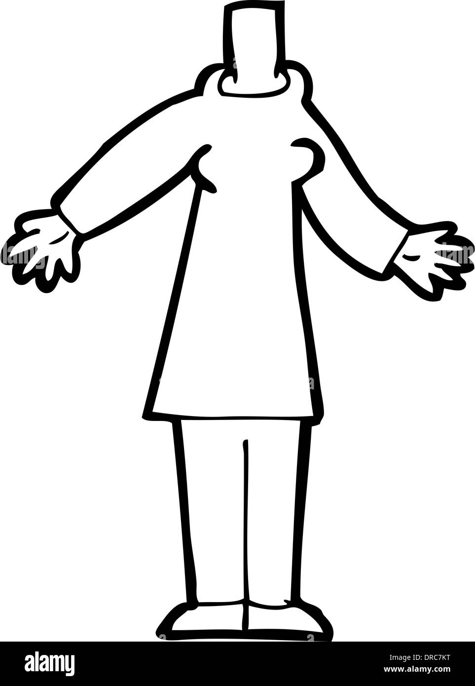 cartoon body (mix and match cartoons or add own photos Stock Vector ...