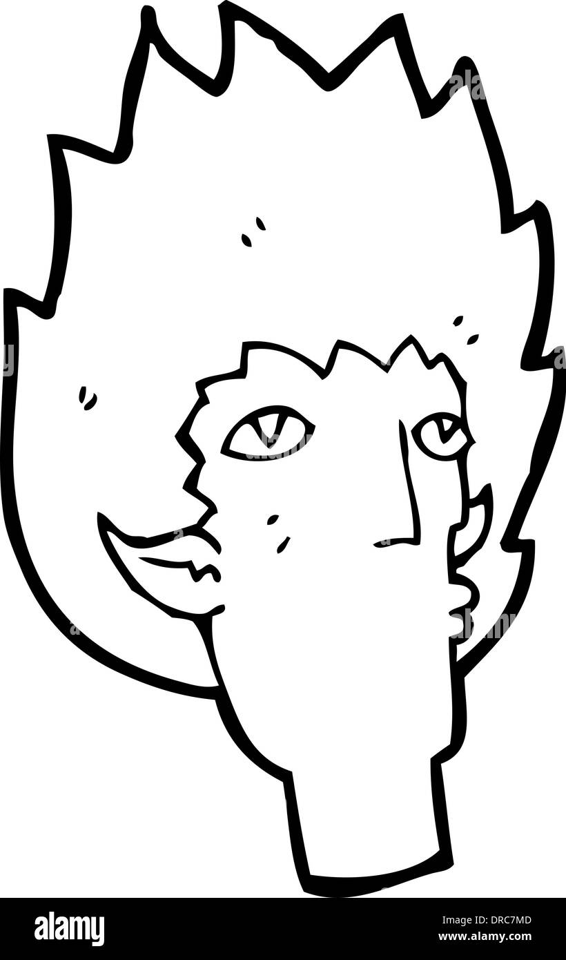 cartoon vampire face Stock Vector Image & Art - Alamy