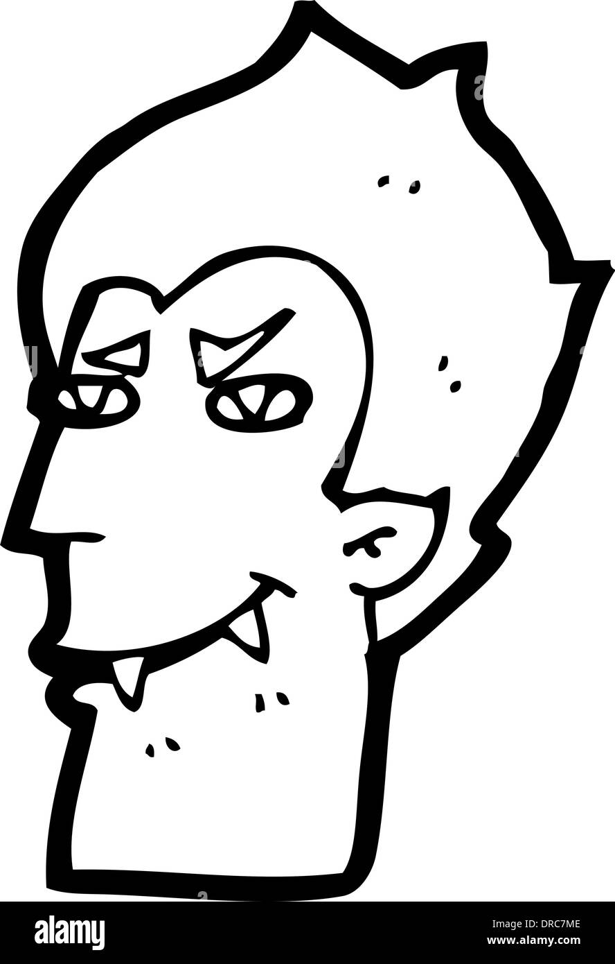cartoon vampire face Stock Vector Image & Art - Alamy