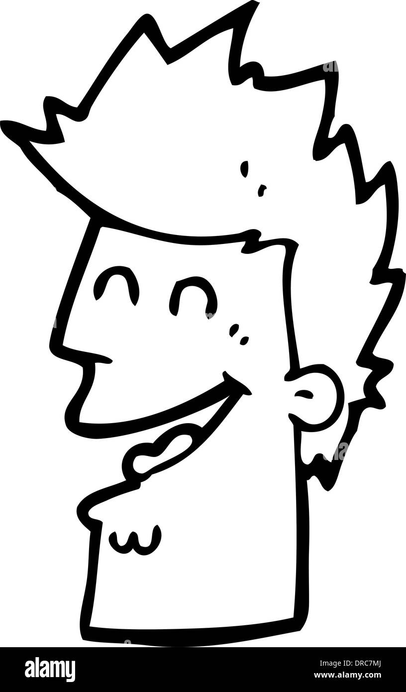 cartoon happy man Stock Vector Image & Art - Alamy