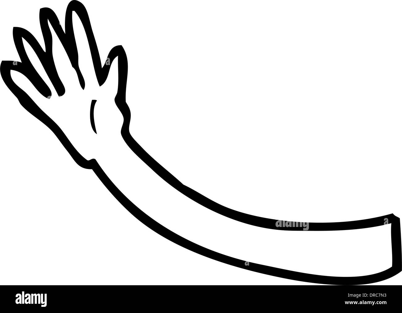 cartoon arm gesture Stock Vector Image & Art - Alamy