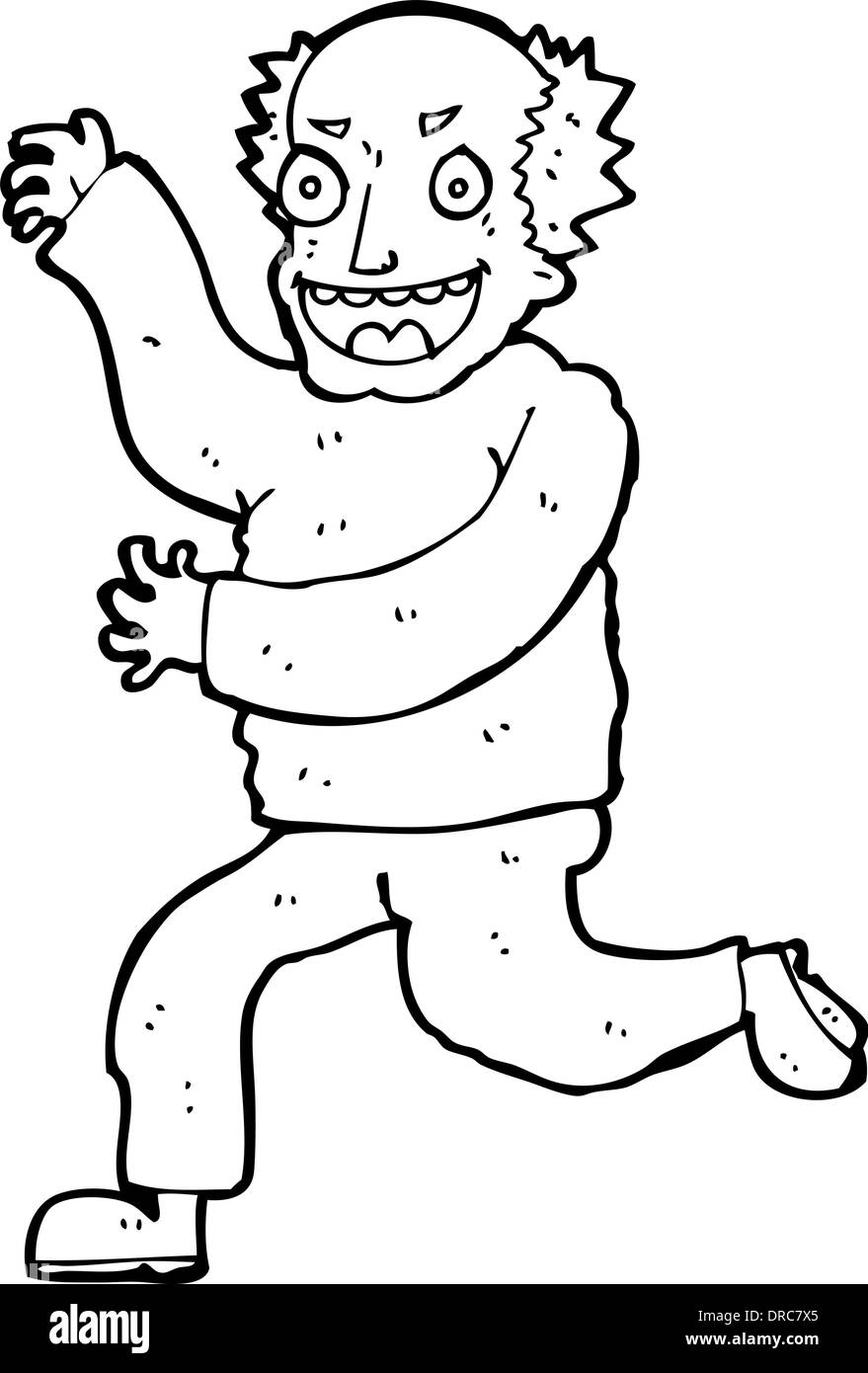 cartoon evil old man Stock Vector Image & Art - Alamy