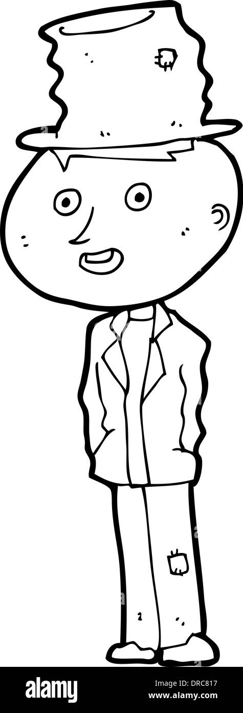 cartoon funny hobo man Stock Vector Image & Art - Alamy