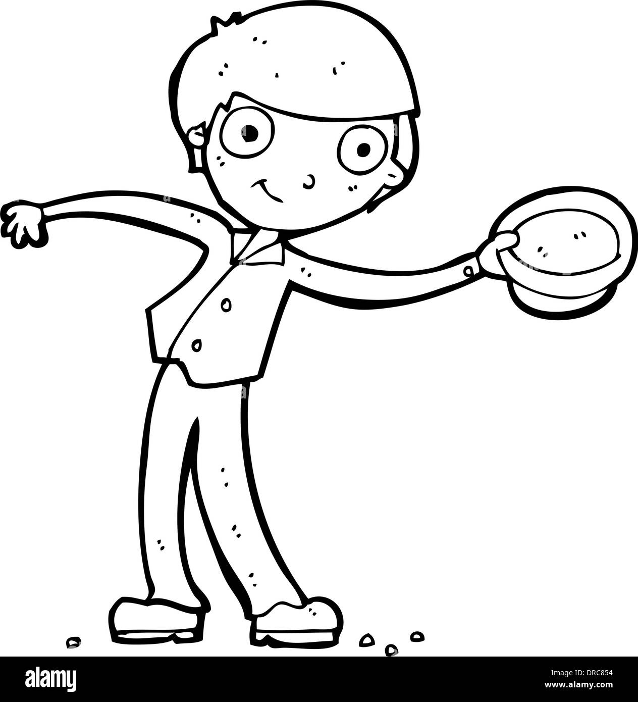 cartoon man tipping hat Stock Vector Image & Art - Alamy