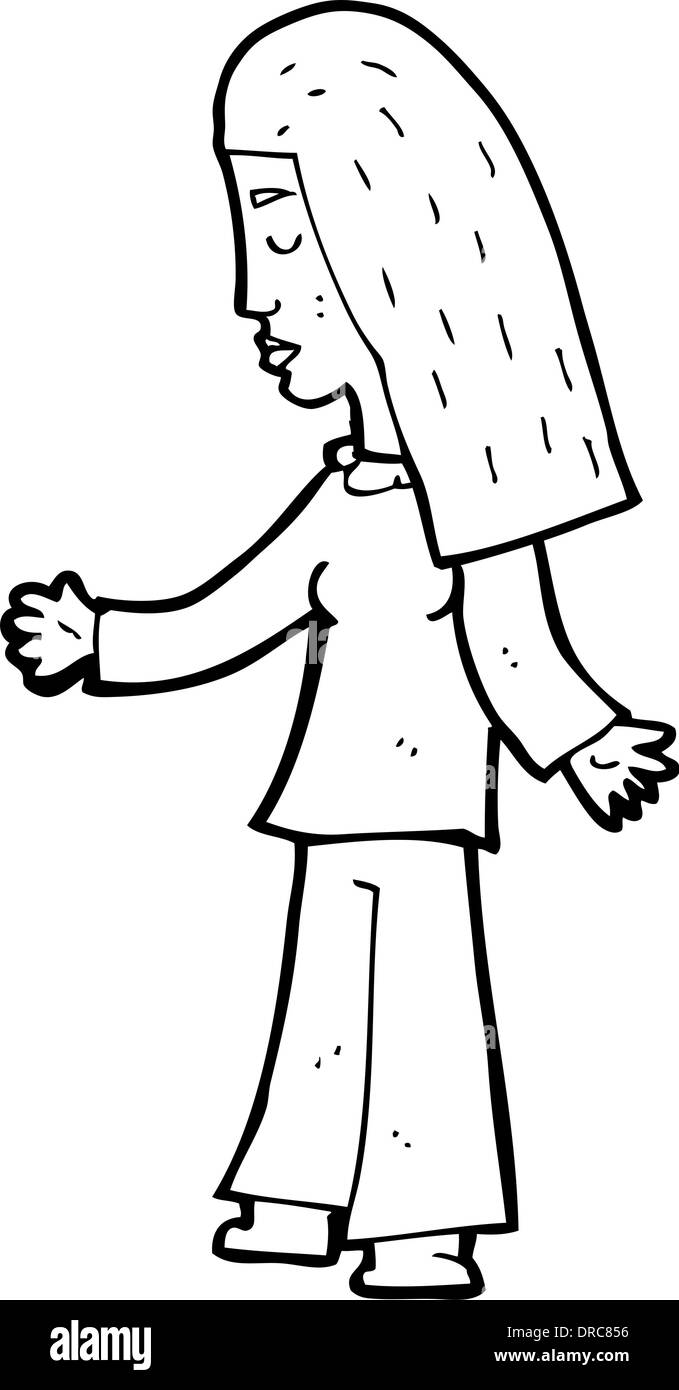 cartoon woman with open arms Stock Vector Image & Art - Alamy