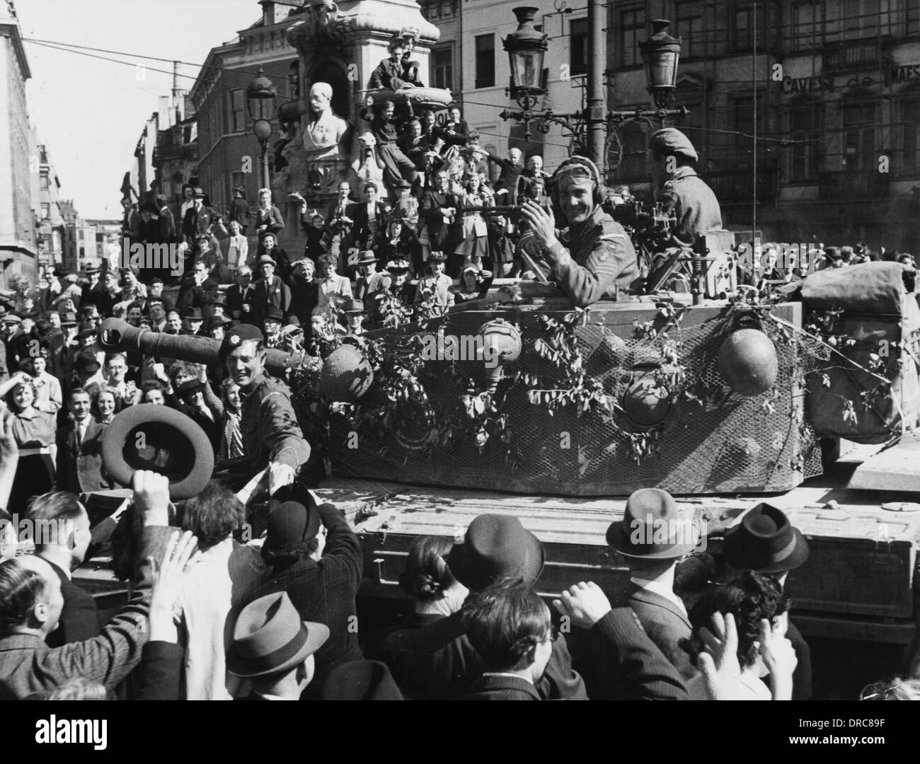 Liberated belgium Black and White Stock Photos & Images - Alamy