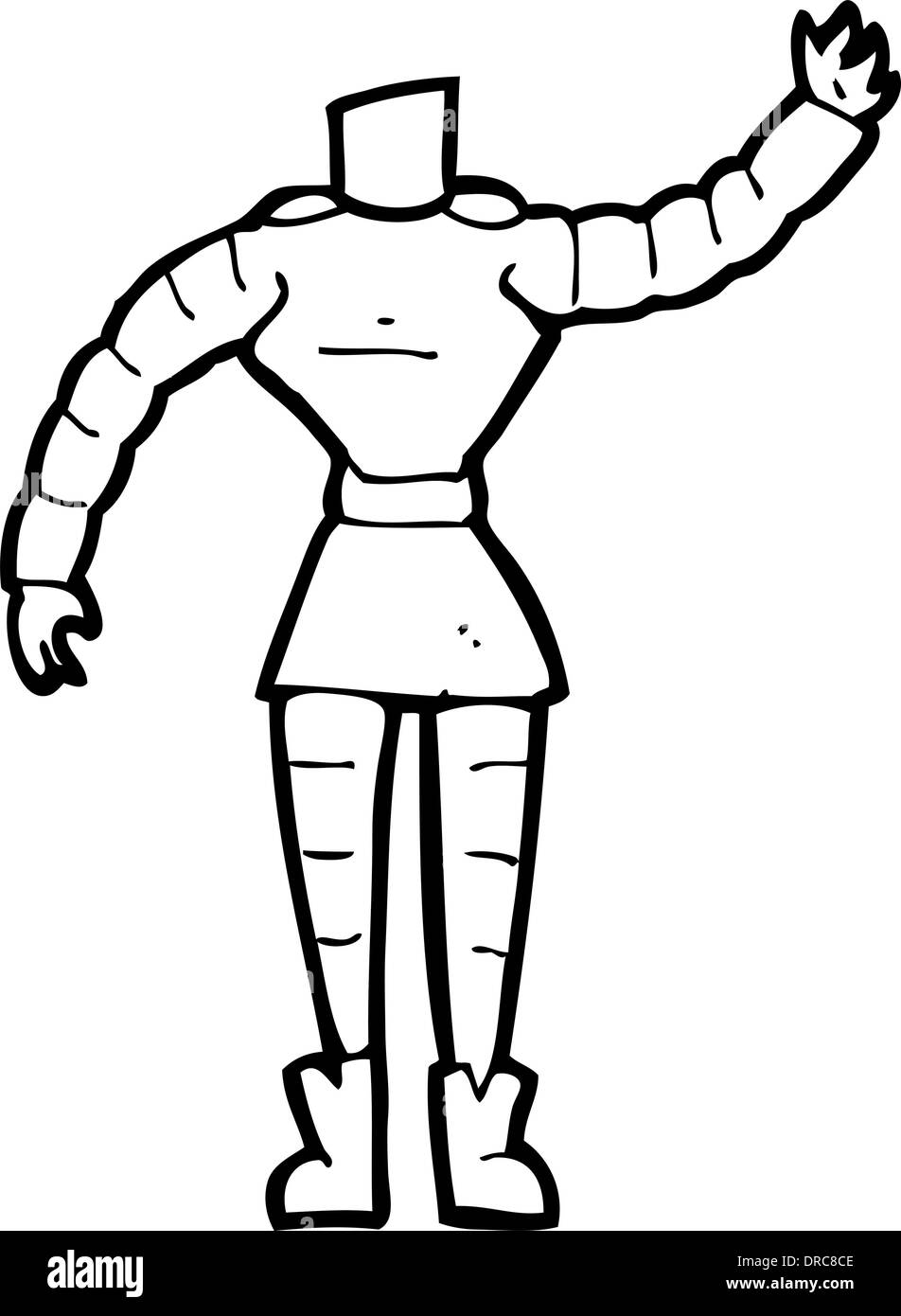 cartoon female robot body (mix and match cartoons or add own photos ...