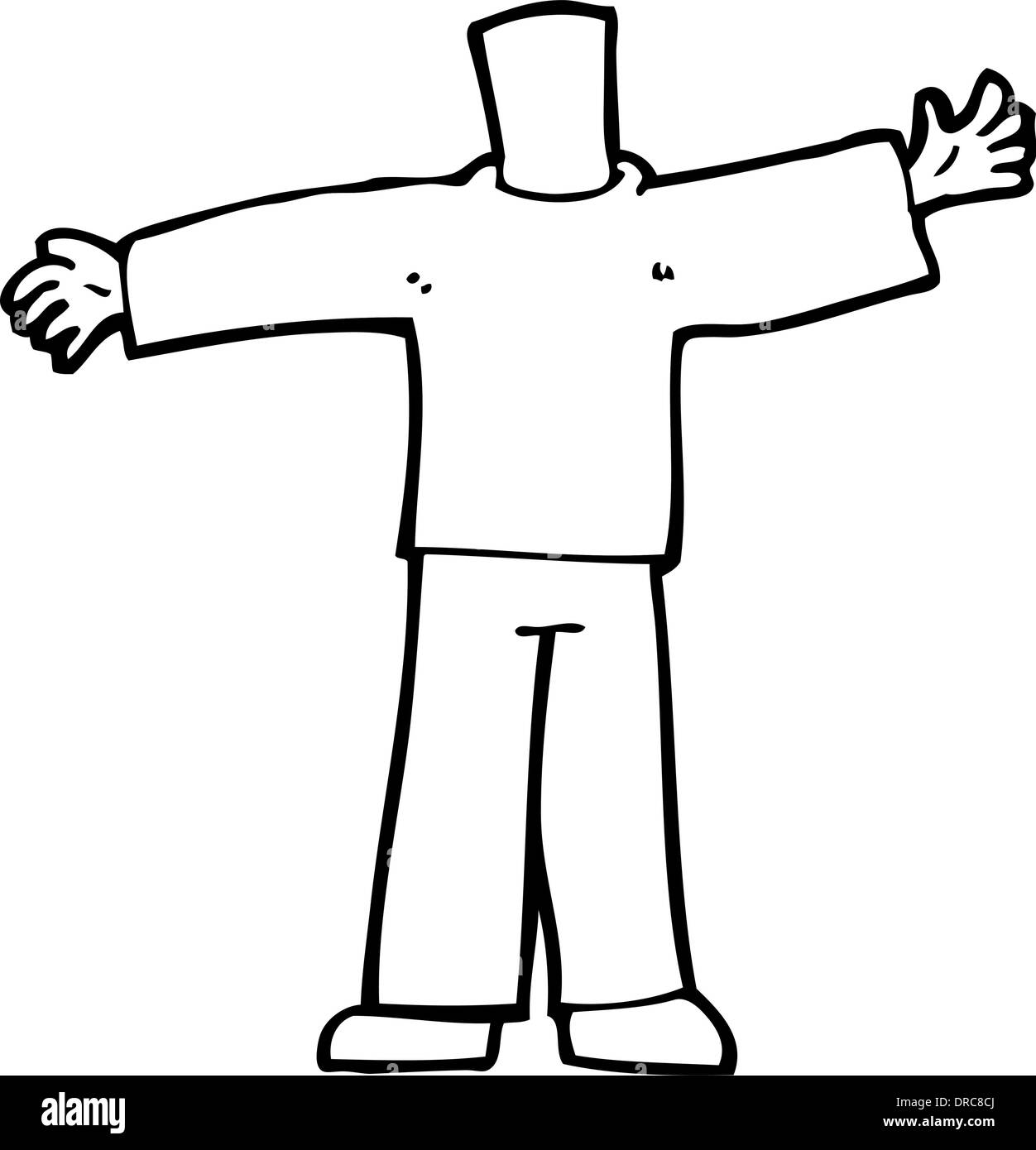 cartoon body with open arms (mix and match cartoons or add own photos ...