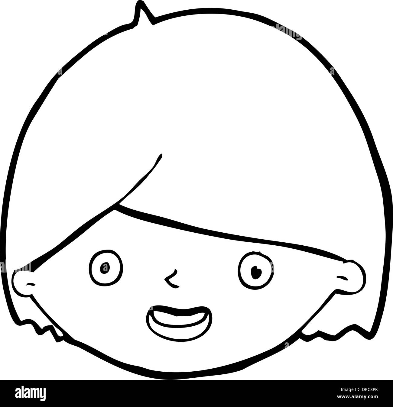 cartoon happy face Stock Vector Image & Art - Alamy