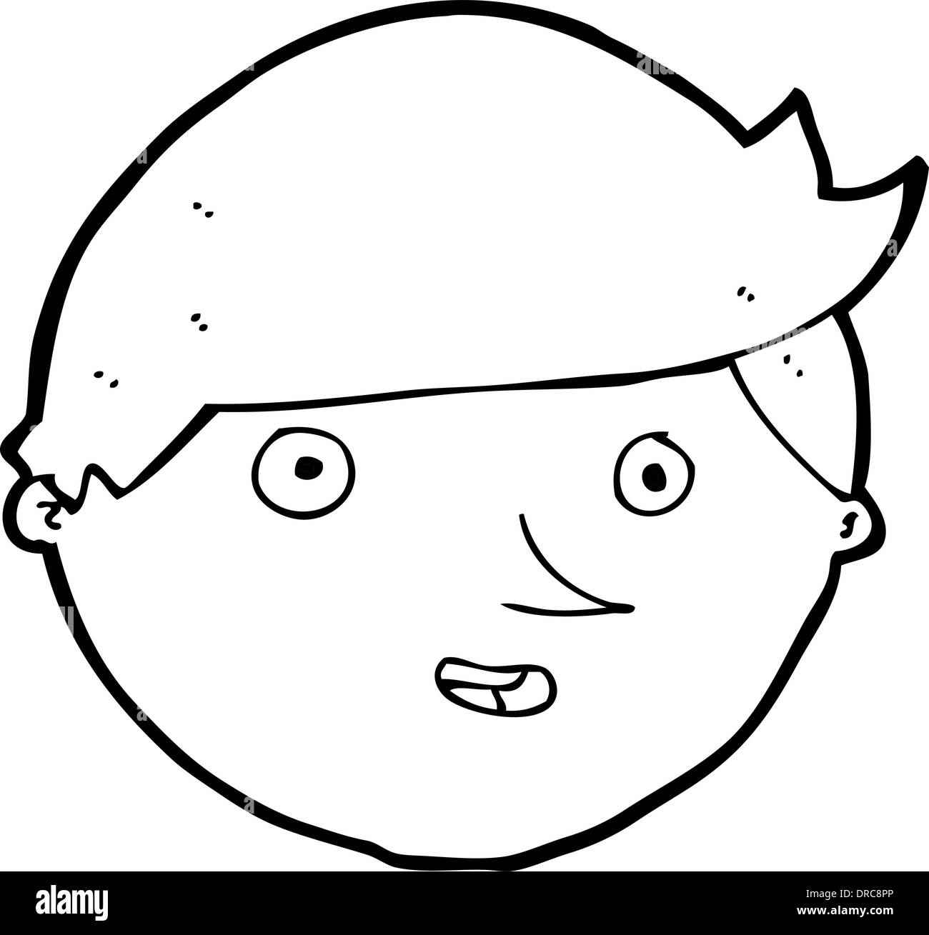 cartoon happy face Stock Vector Image & Art - Alamy