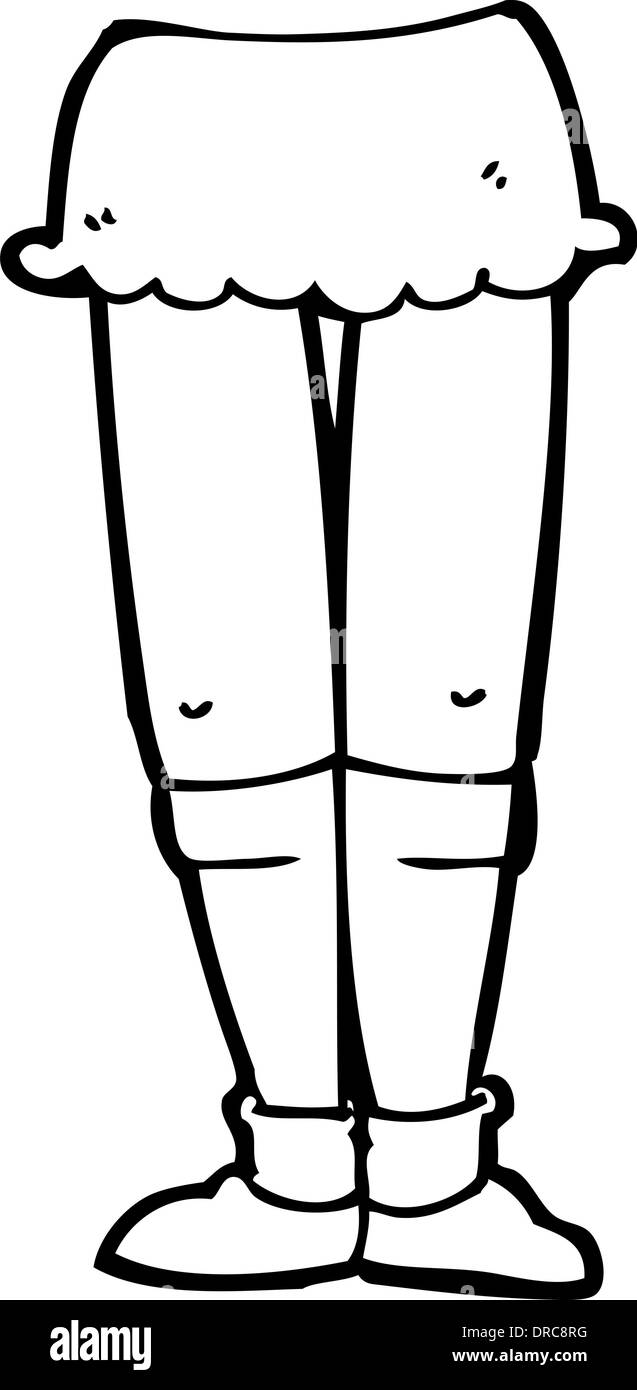 cartoon female legs Stock Vector Image & Art - Alamy