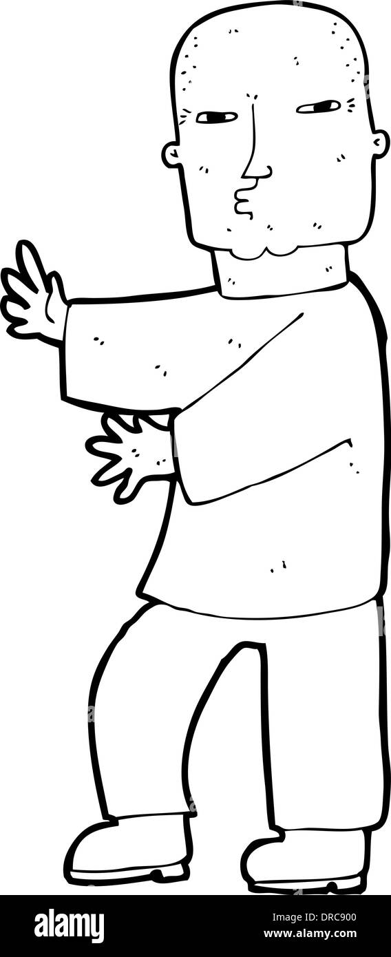 cartoon tough man Stock Vector Image & Art - Alamy