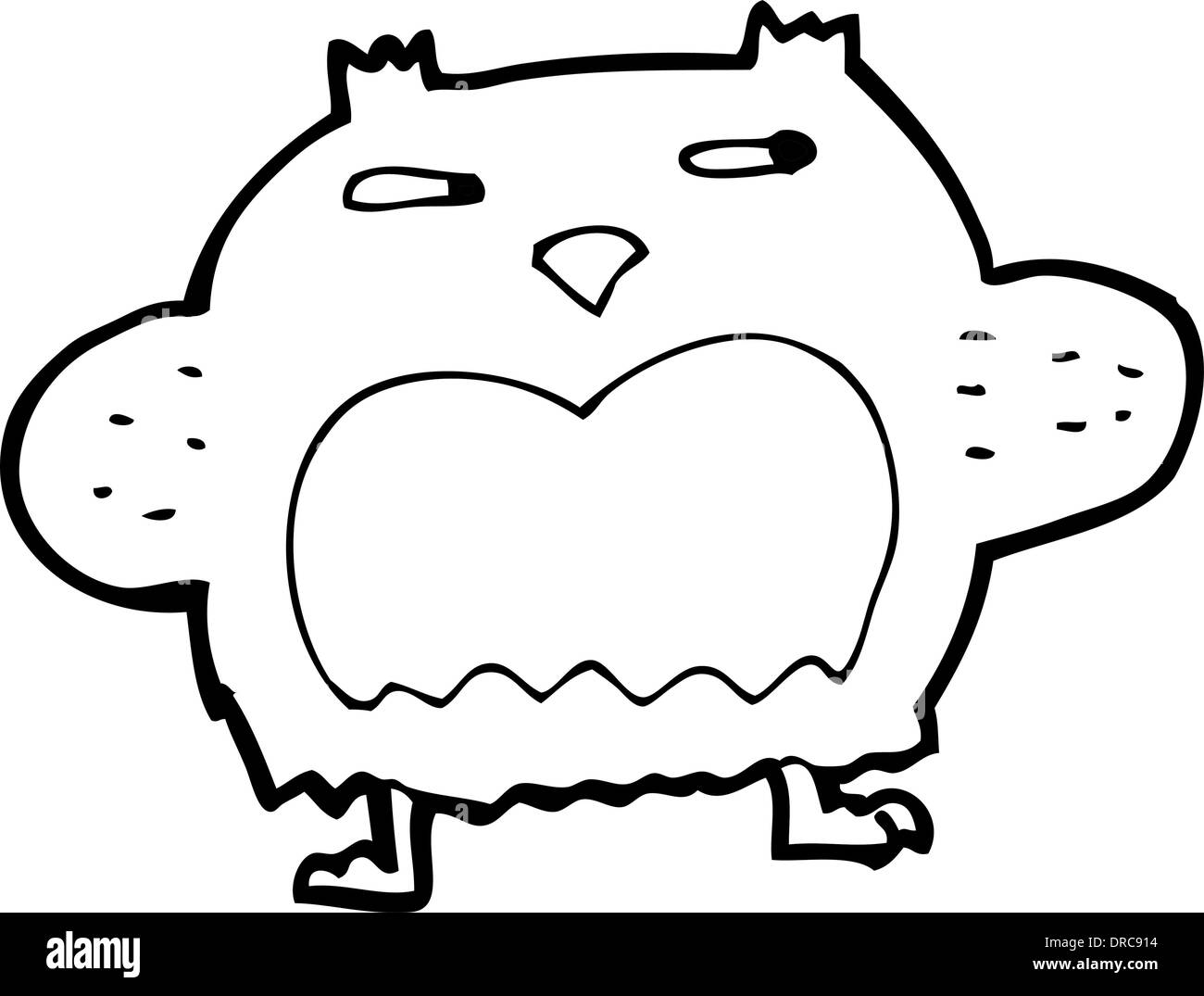 cartoon suspicious owl Stock Vector Image & Art - Alamy