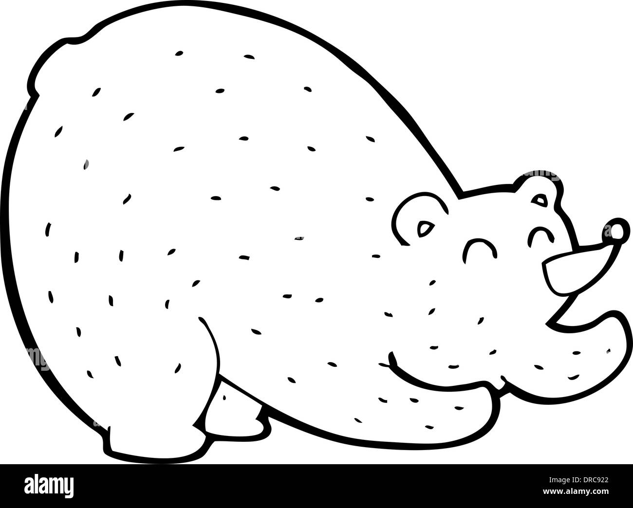cartoon stretching bear Stock Vector Image & Art - Alamy