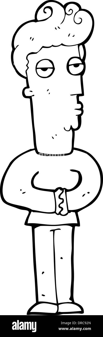 Arrogant Cartoon Face