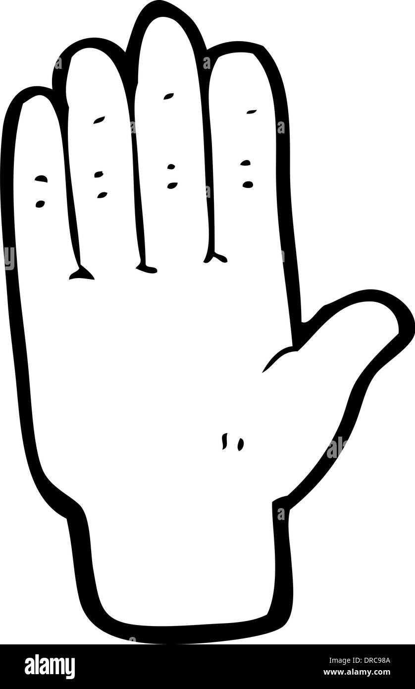 cartoon open hand Stock Vector Image & Art - Alamy