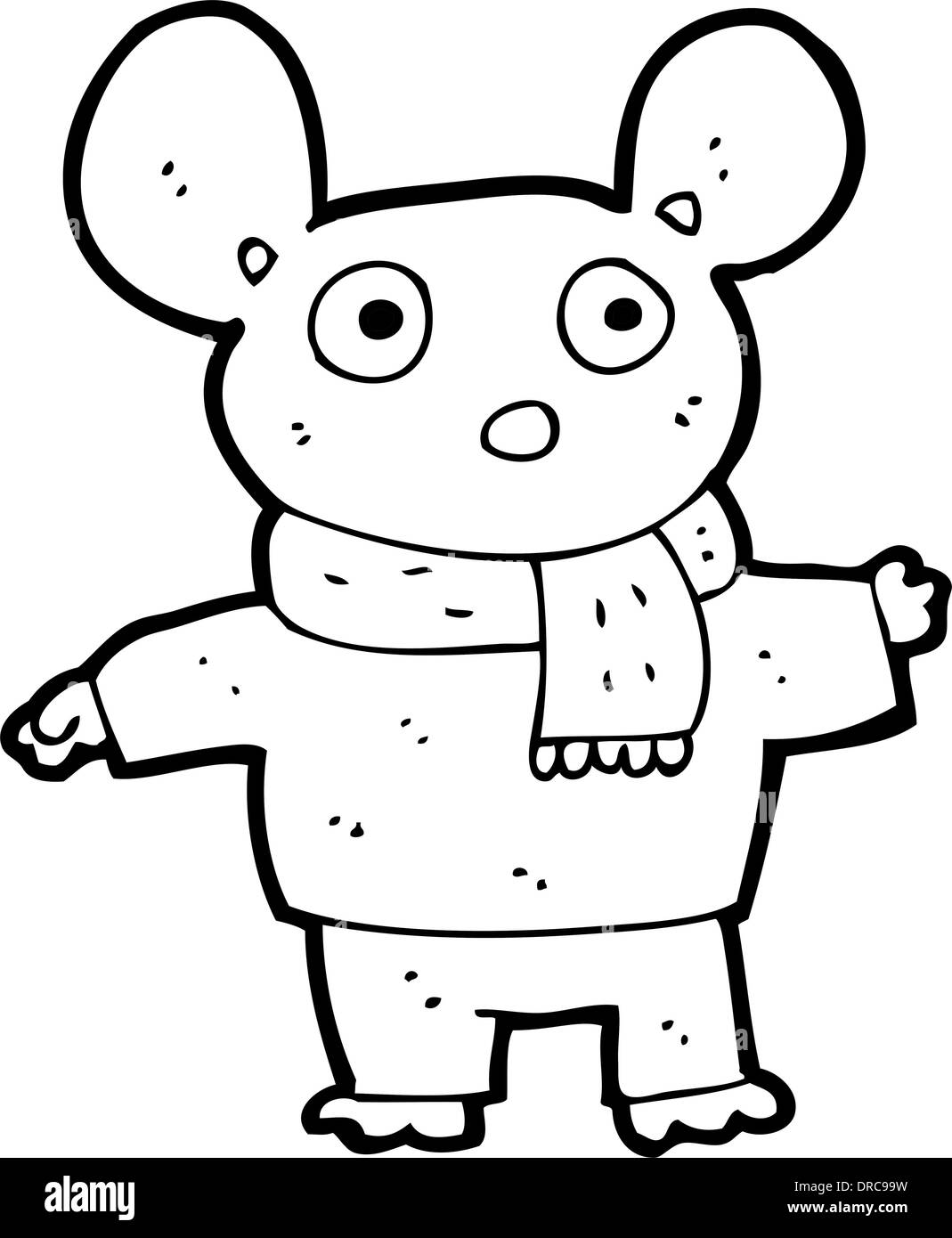 cartoon mouse in clothes Stock Vector Image & Art - Alamy