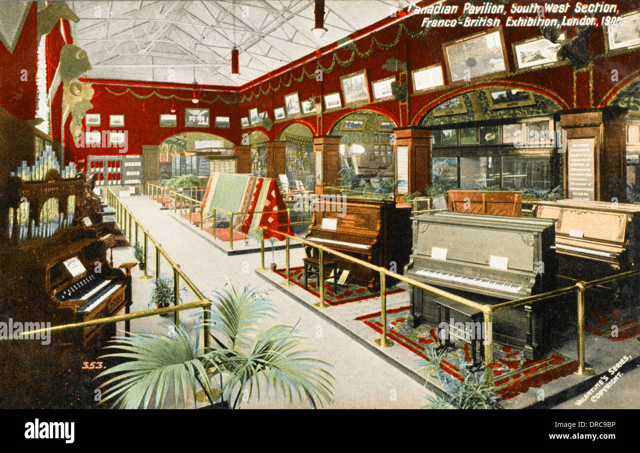 Canadian Pavilion - London Exhibition Stock Photo - Alamy