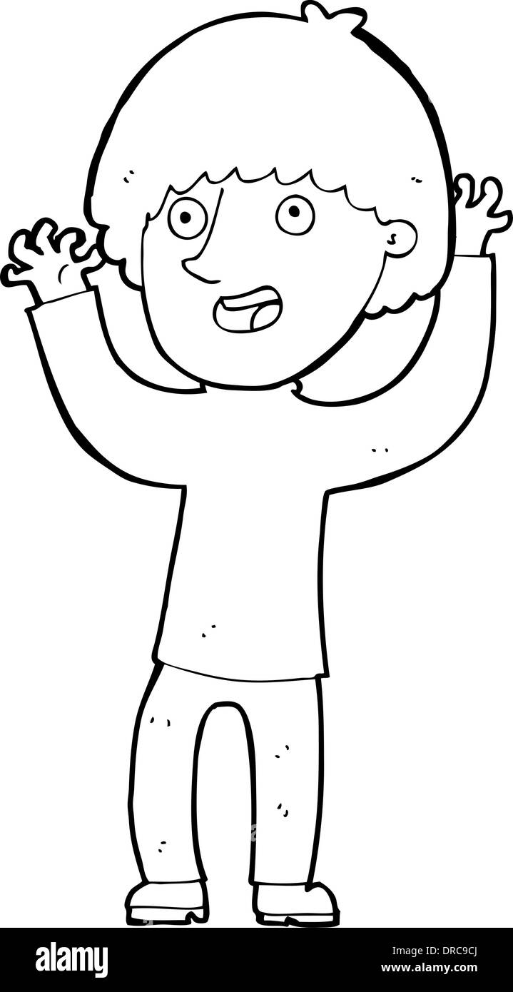 cartoon happy boy laughing Stock Vector Image & Art - Alamy