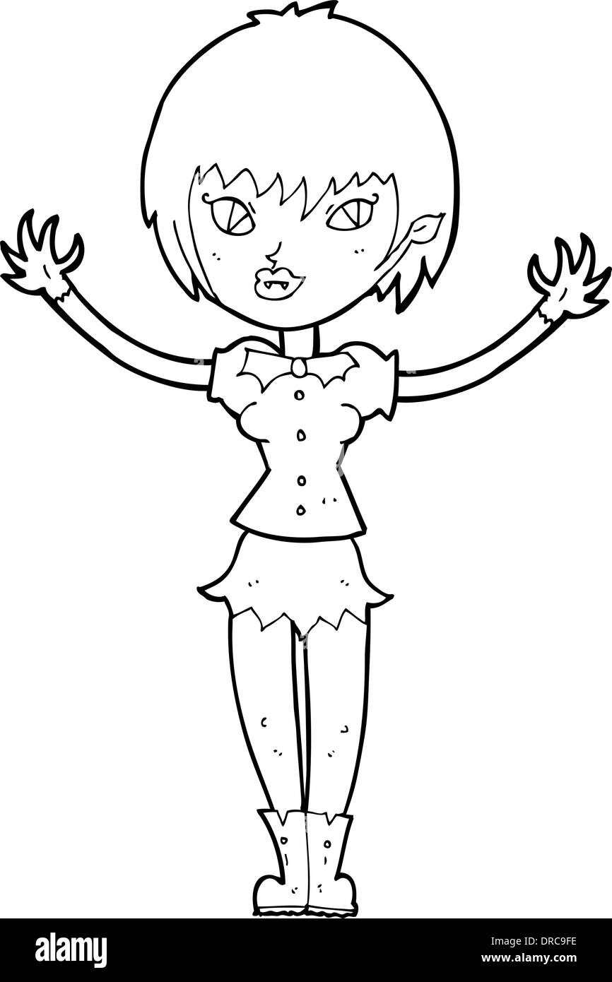 Female vampire Black and White Stock Photos & Images - Alamy