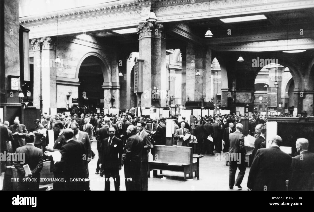 Trading floor london stock exchange hi-res stock photography and images ...